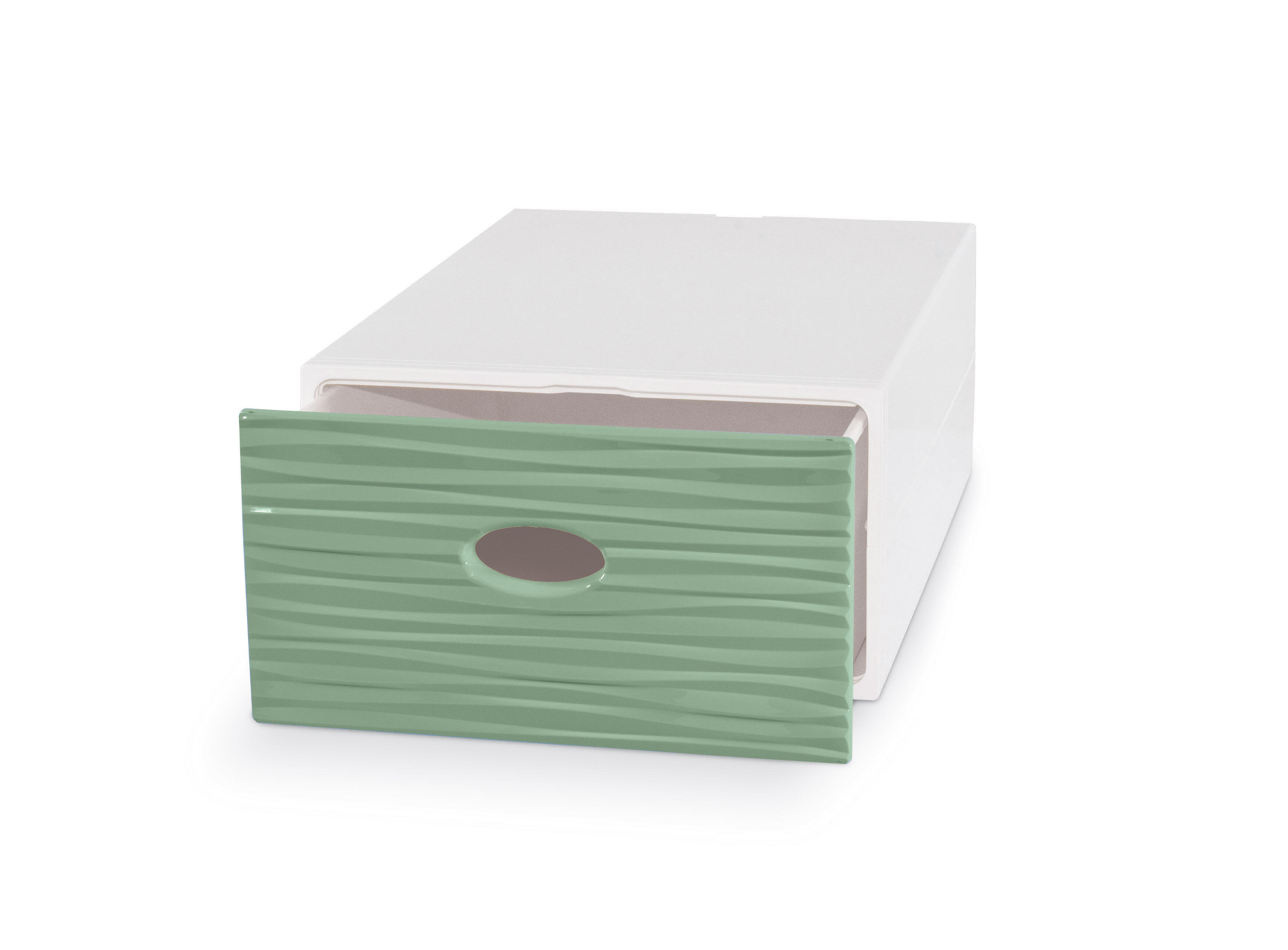 Cassettiera Qbox L 61 x P 25.5 x H 43.5 cm bianco | Leroy Merlin