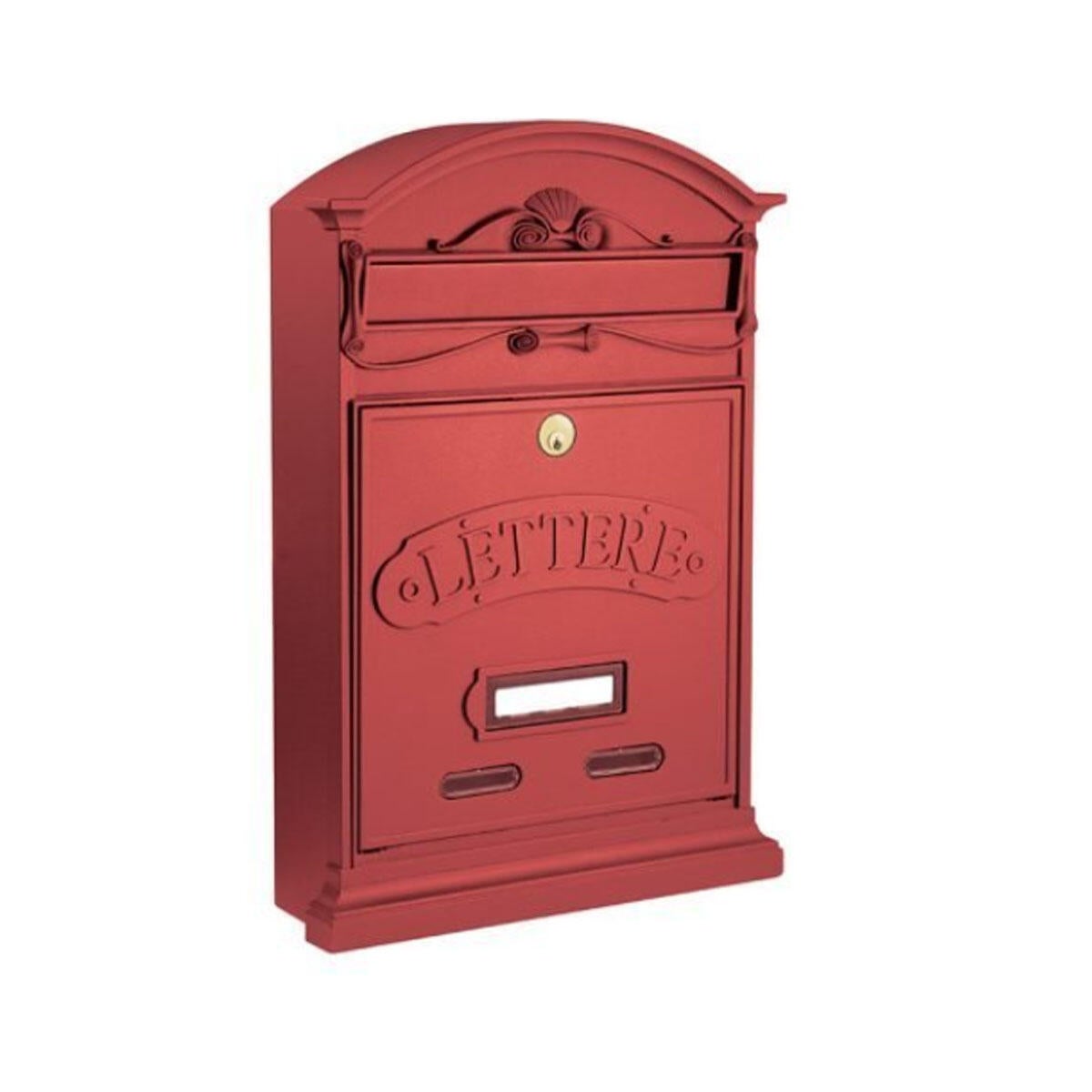 Casella postale formato Rivista rosso | Leroy Merlin