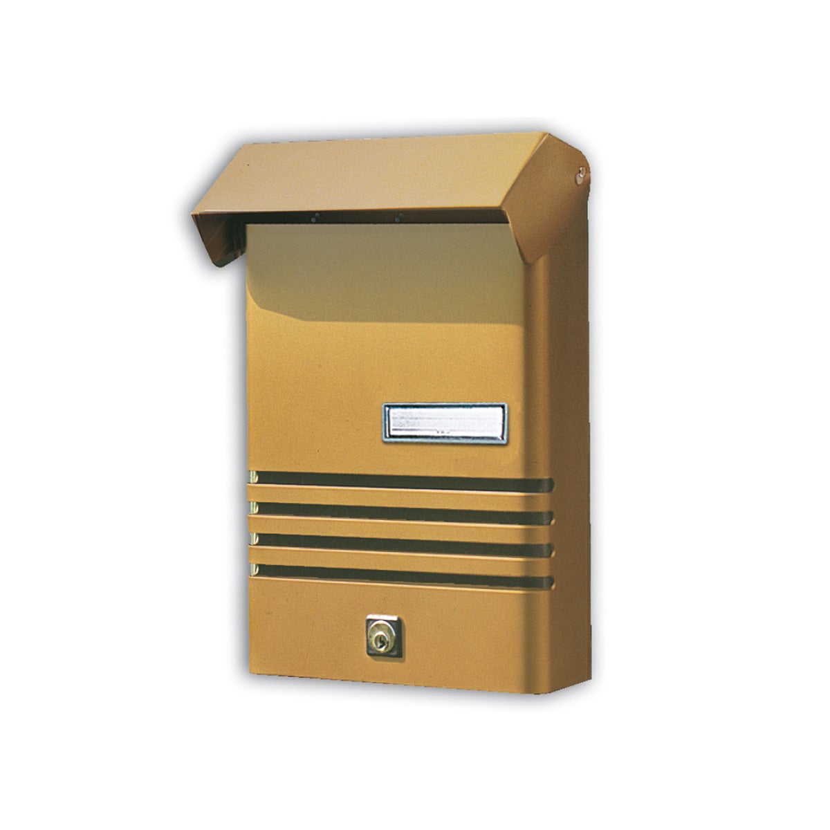 Casella postale ALUBOX formato Lettera giallo / dorato | Leroy Merlin