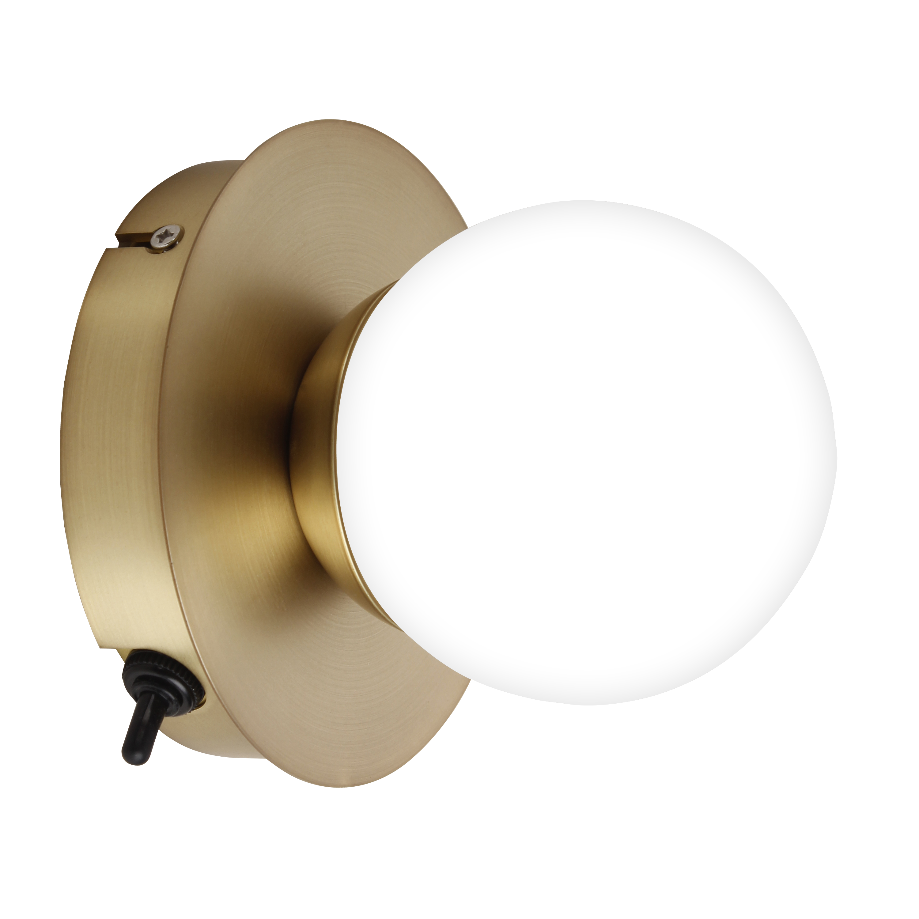 Applique Kapi LED arancio / rame, in metallo, 11x11 cm, INSPIRE | Leroy ...