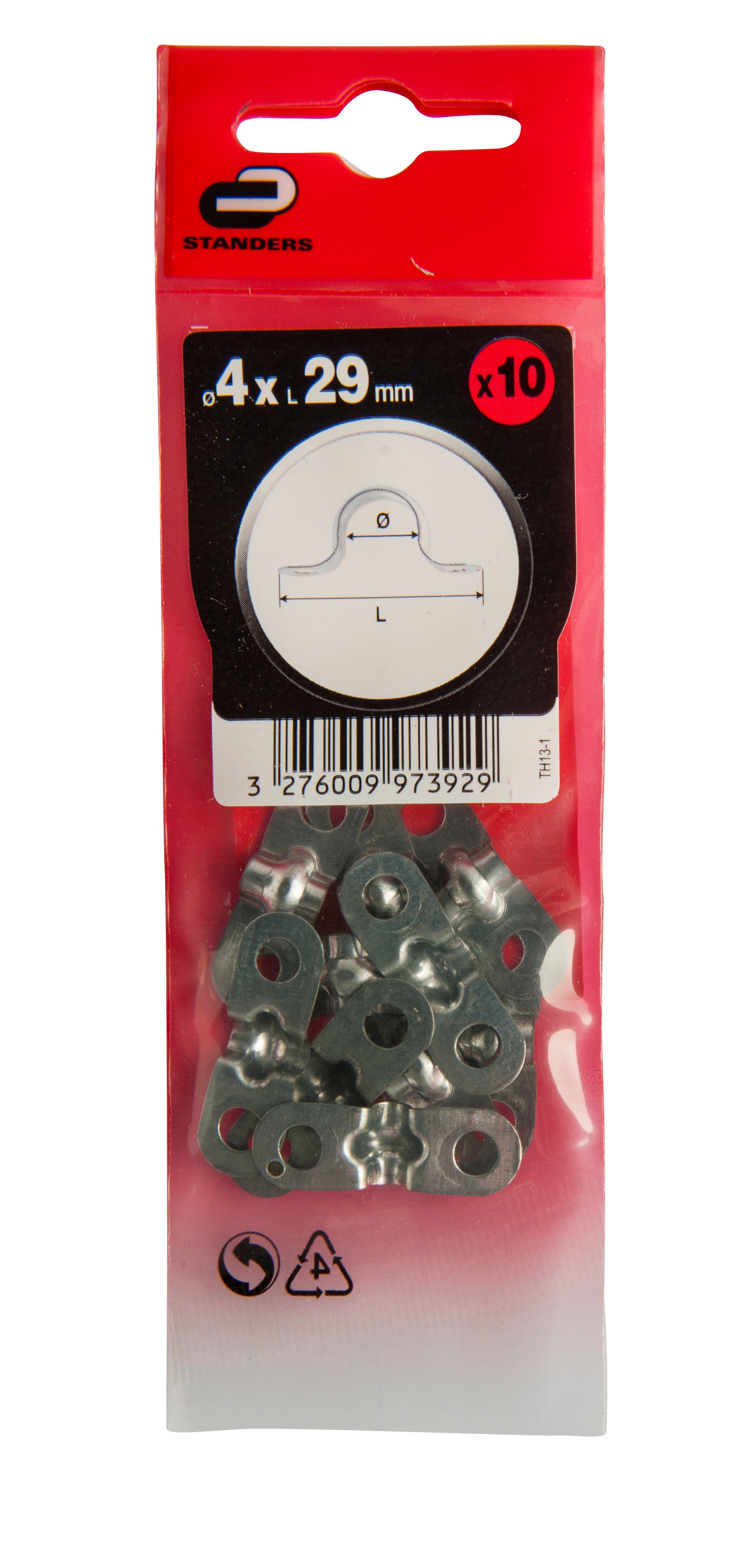 Collare stringitubo STANDERS Ø 4 x 10 mm 10 pezzi | Leroy Merlin