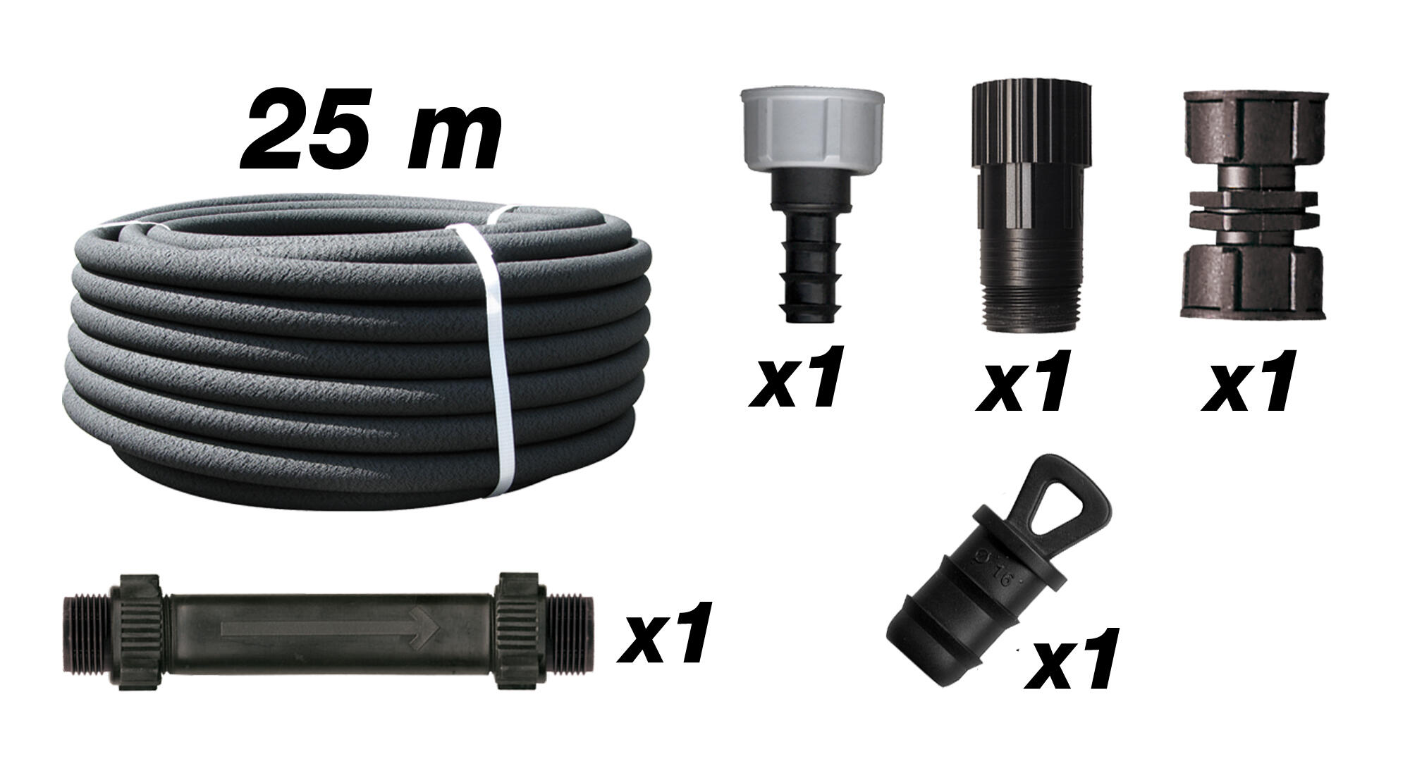 Kit di irrigazione goccia a goccia 25 punti di irrigazione GEOLIA ...