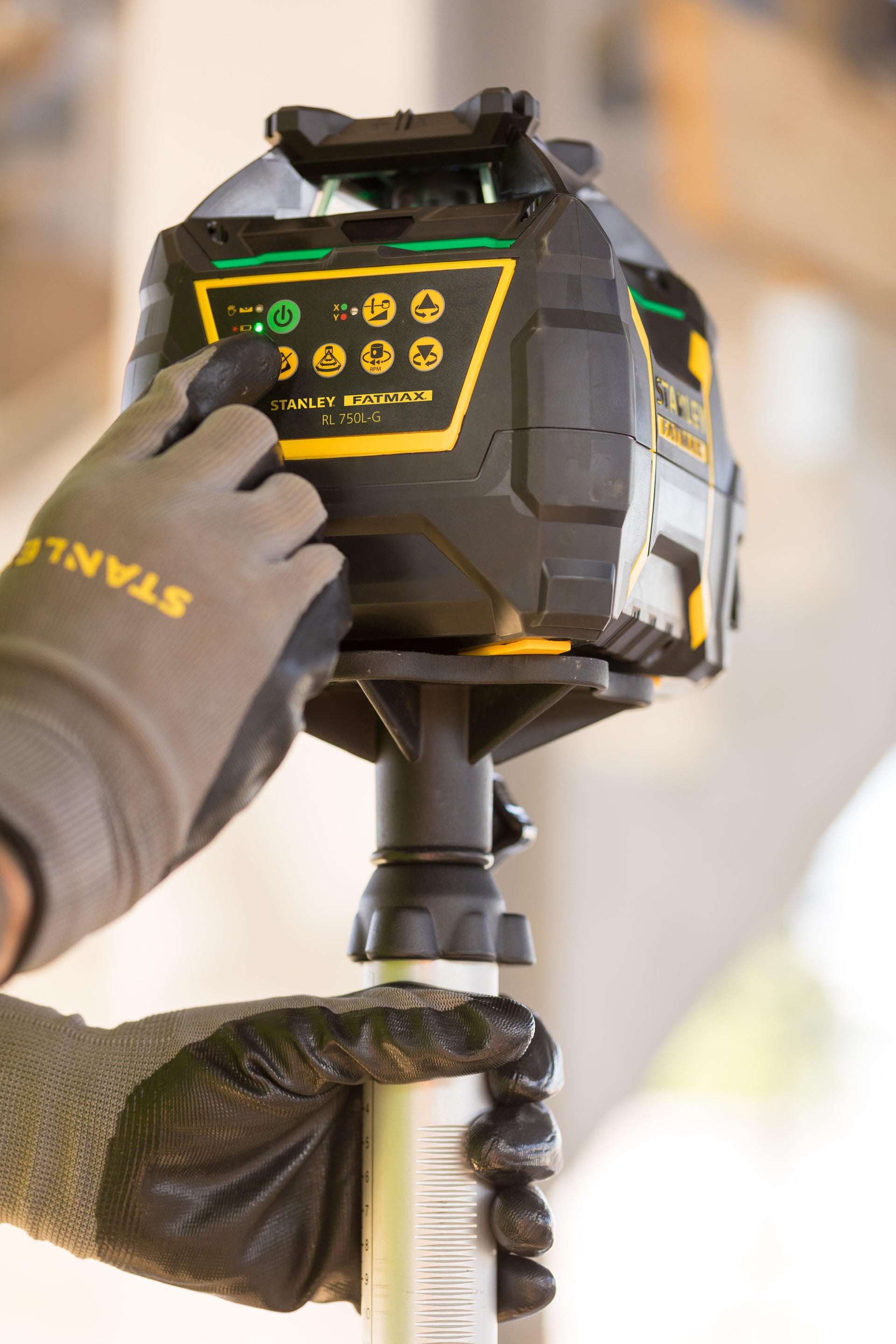 Laser girevole rotativa STANLEY FATMAX RL750-LG 30 m | Leroy Merlin