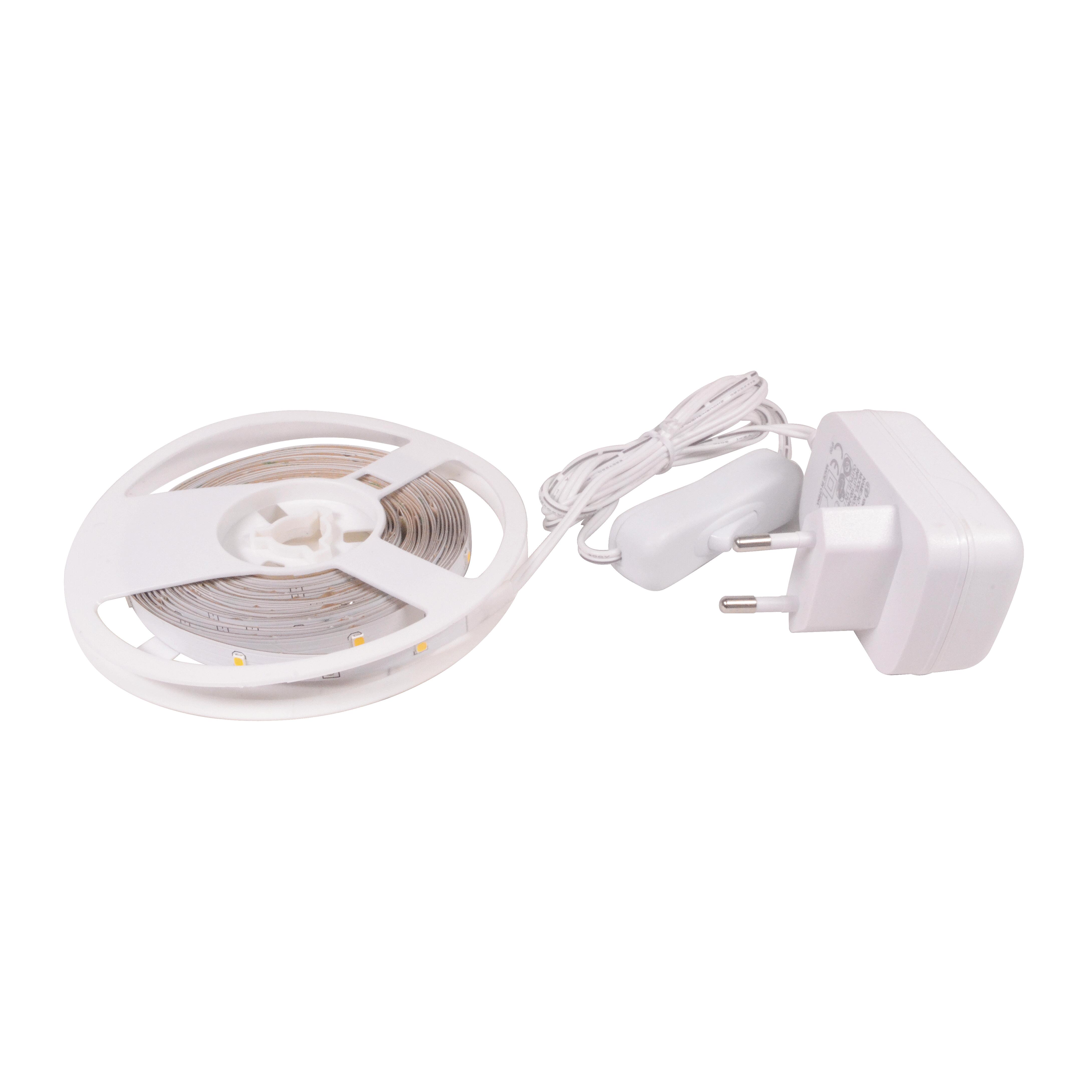 Kit striscia led 5m luce bianco caldo 160LM IP20 | Leroy Merlin